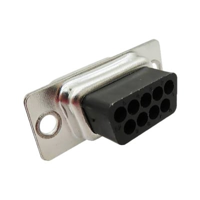 ADAM TECH DE09-PR-SL D-Sub D-Shaped Connector Housing