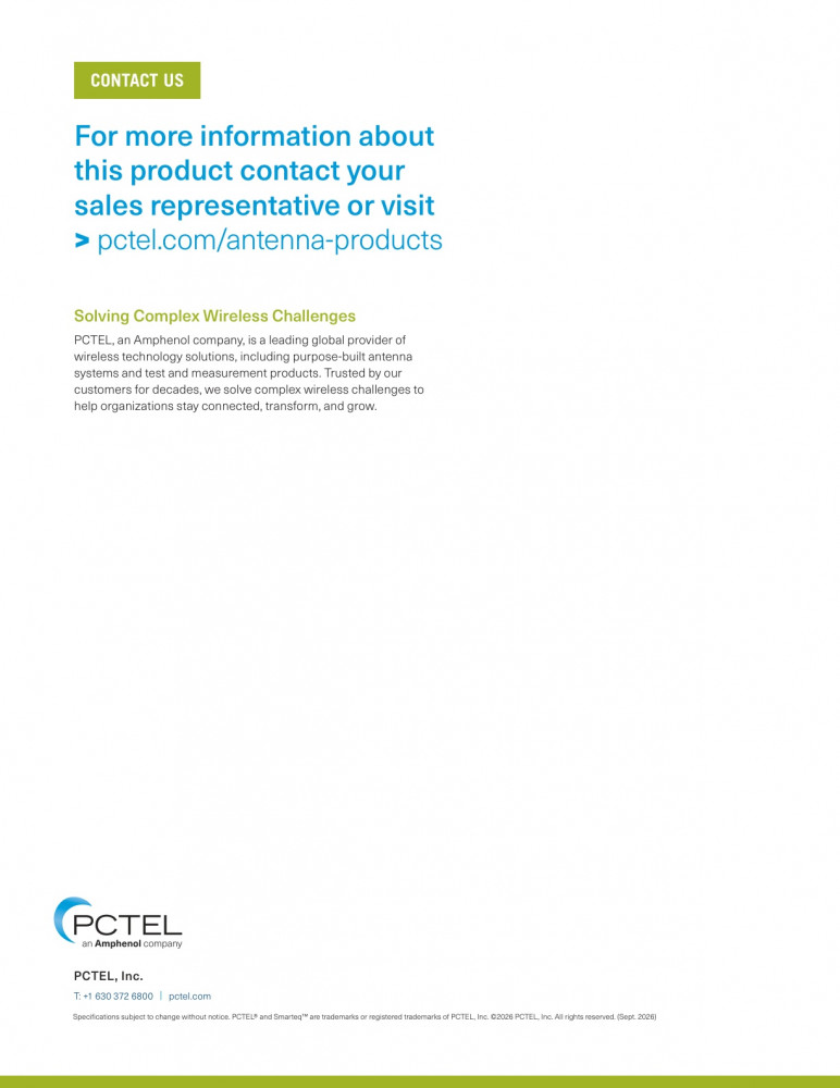 Antenna product document, page 4