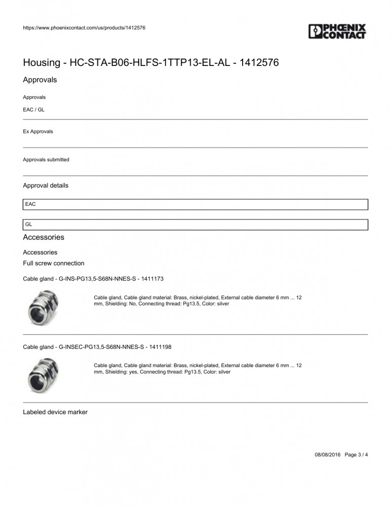 Phoenix Contact 1412576 technical document page 3