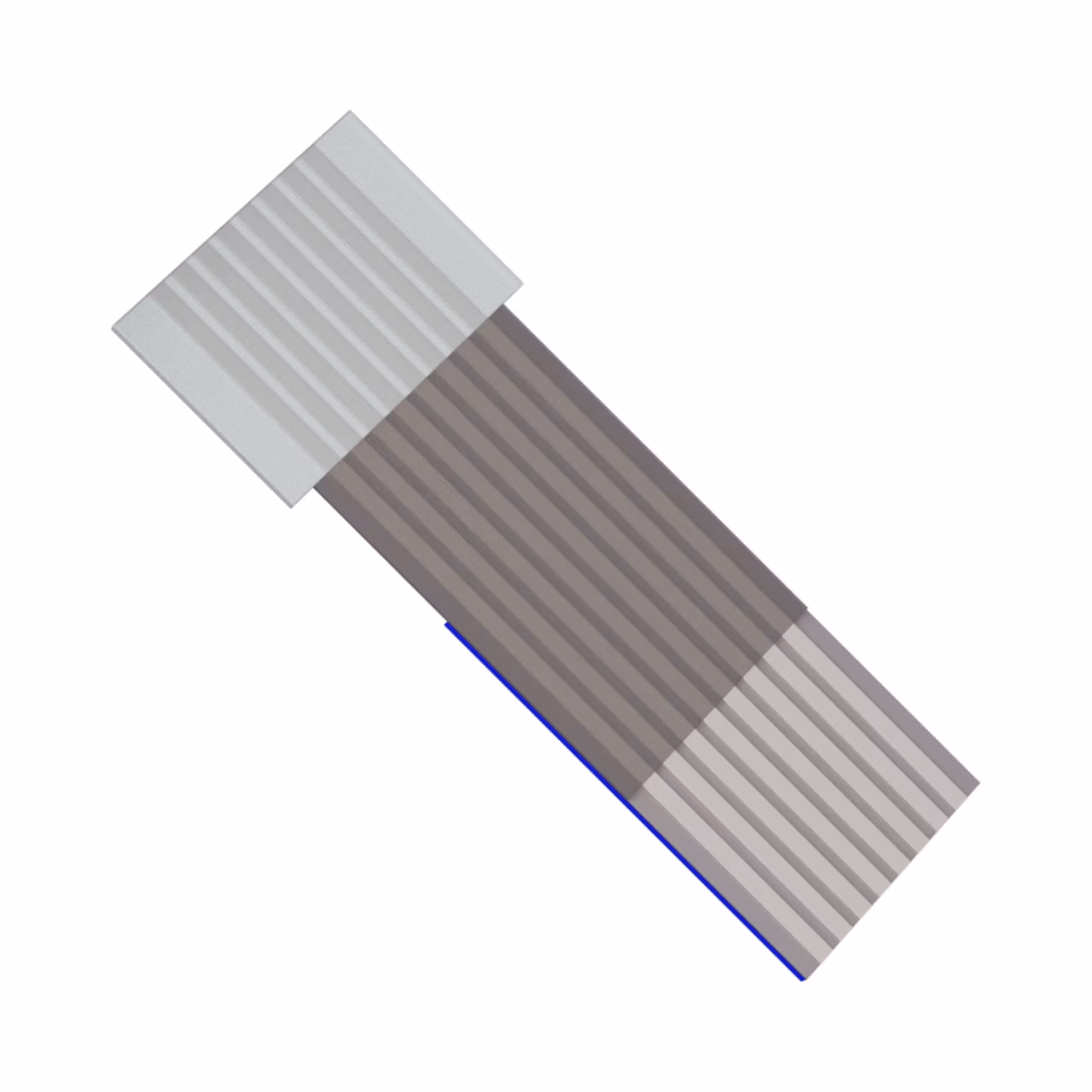 0.50mm Pitch Premo-Flex FFC Jumper, Same Side Contacts (Type A), 178.00mm Cable Length, Tin (Sn) Plating, 8 Circuits, with Shield for sale
