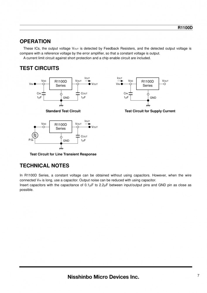 R1100 datasheet page 7