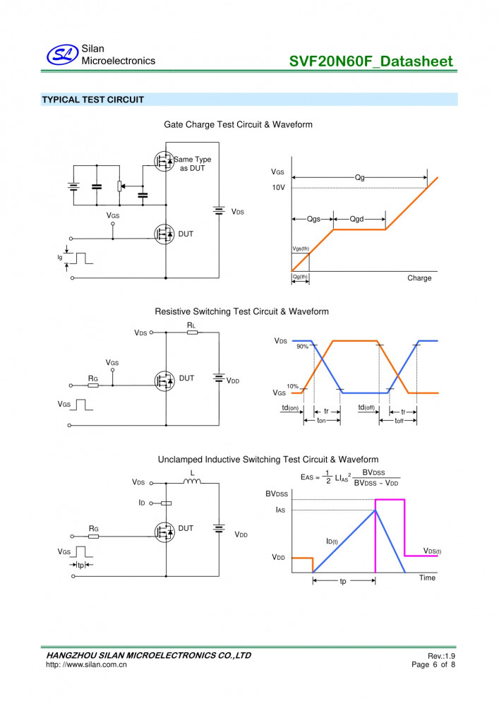 SVF20N60F datasheet page 6