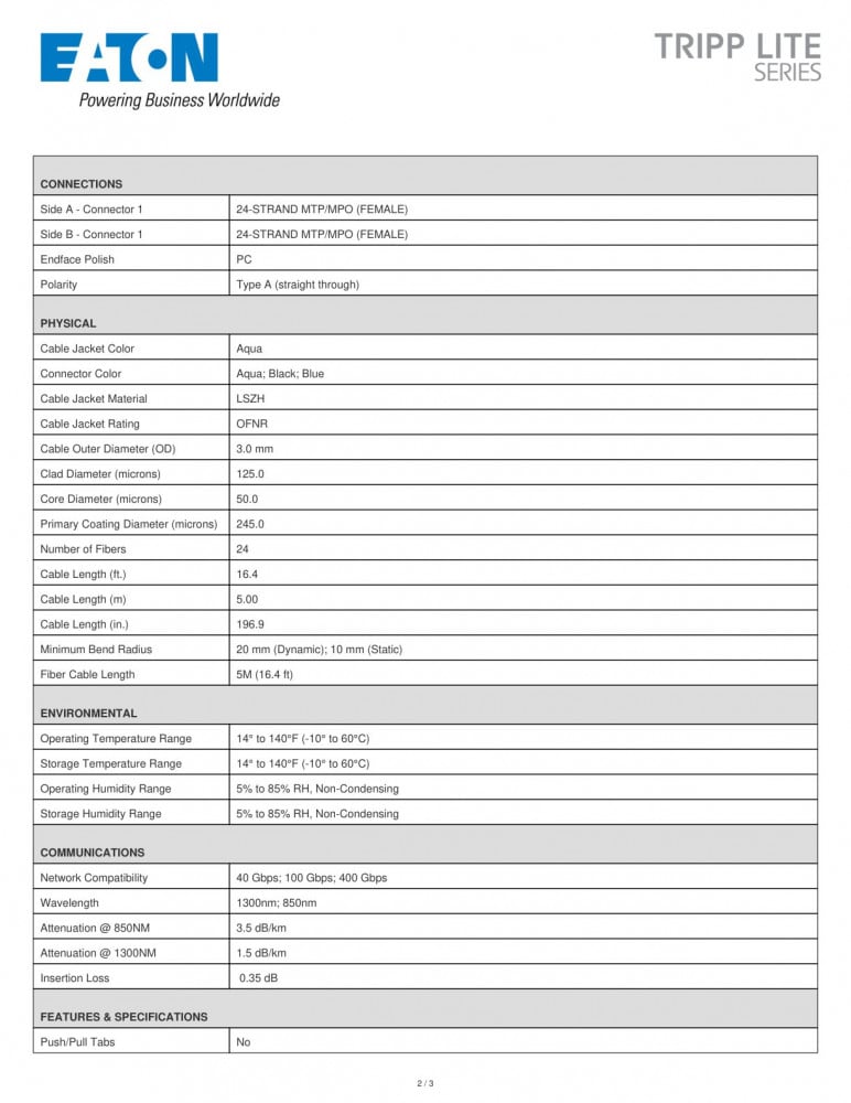 N846B-05M-24-P technical document page 2