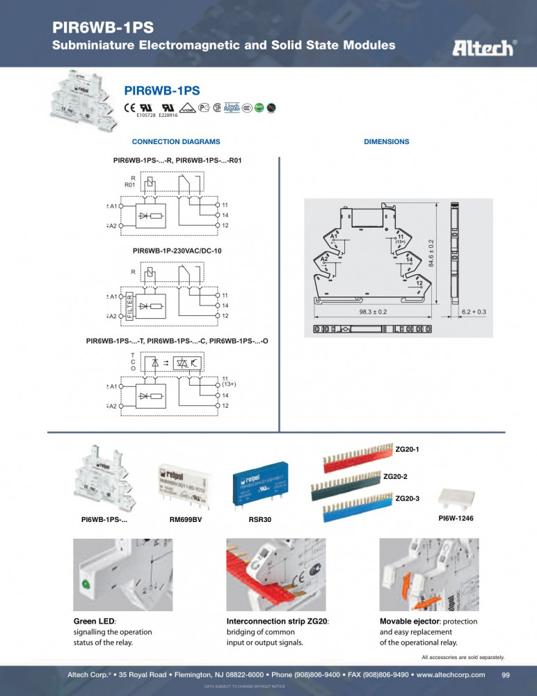 Altech ZG20-3 technical document page 2
