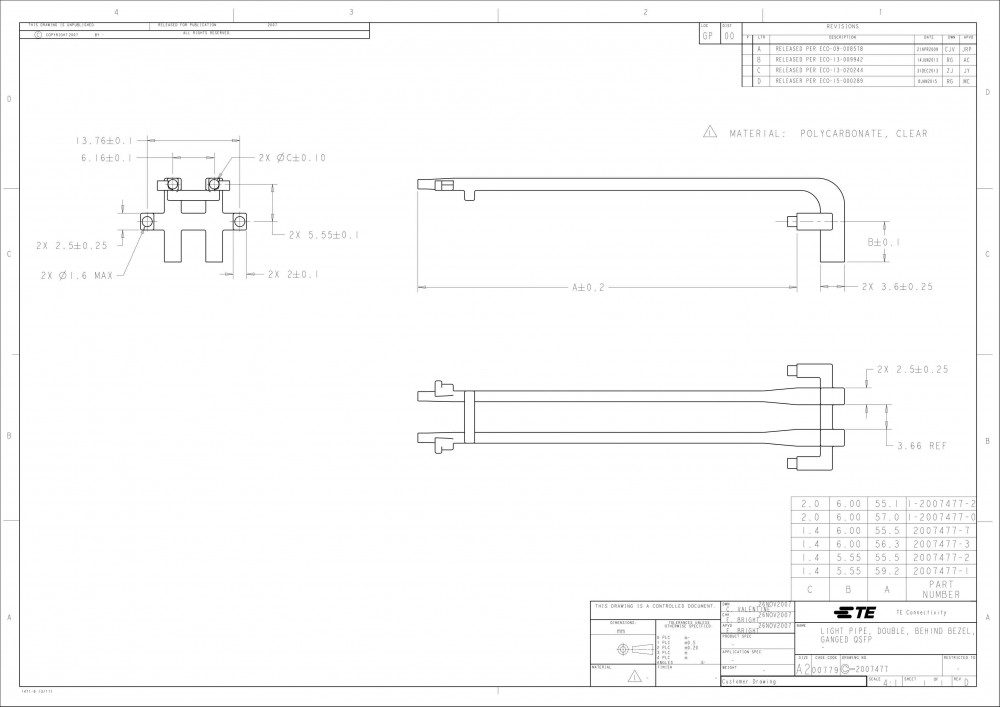 TE Connectivity 2007477-2 technical drawing page