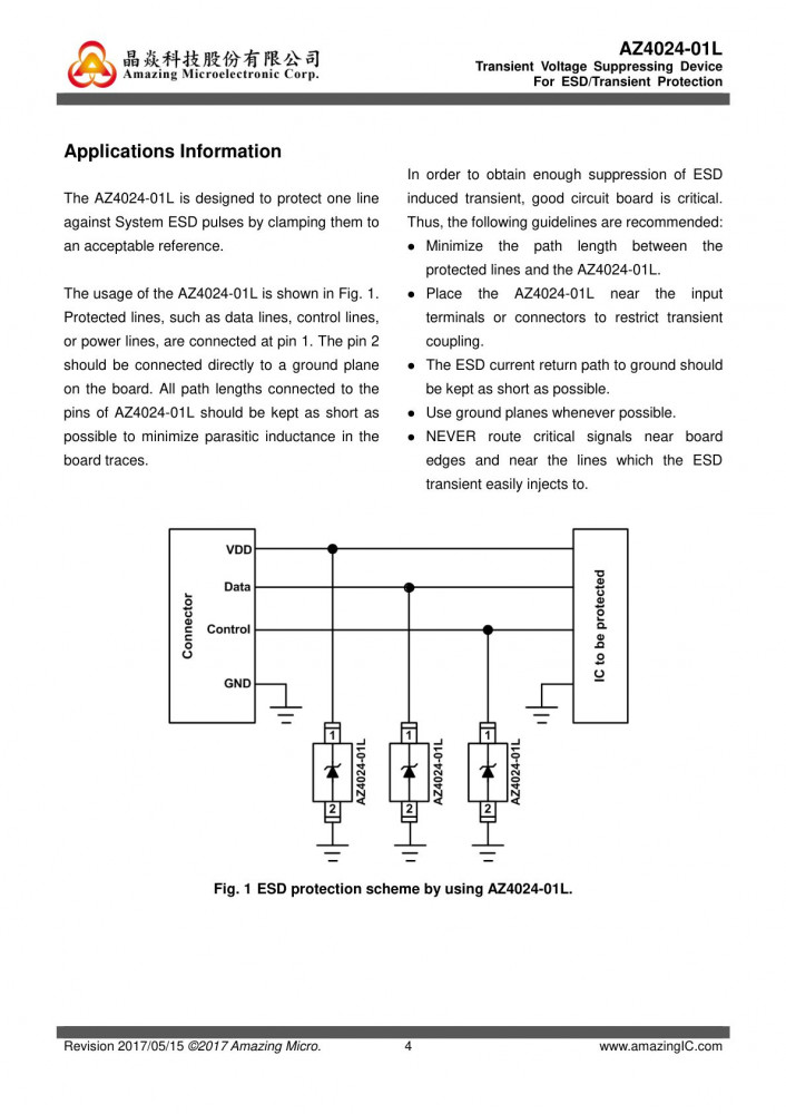 AZ4024-01L datasheet page 4