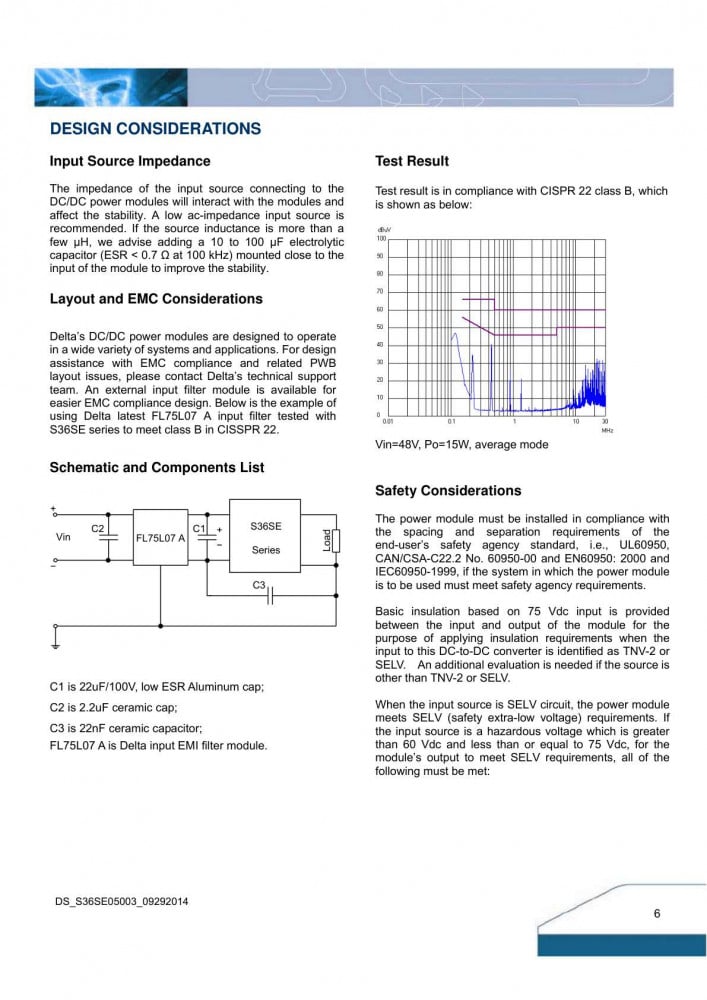 S36SE series datasheet page 10