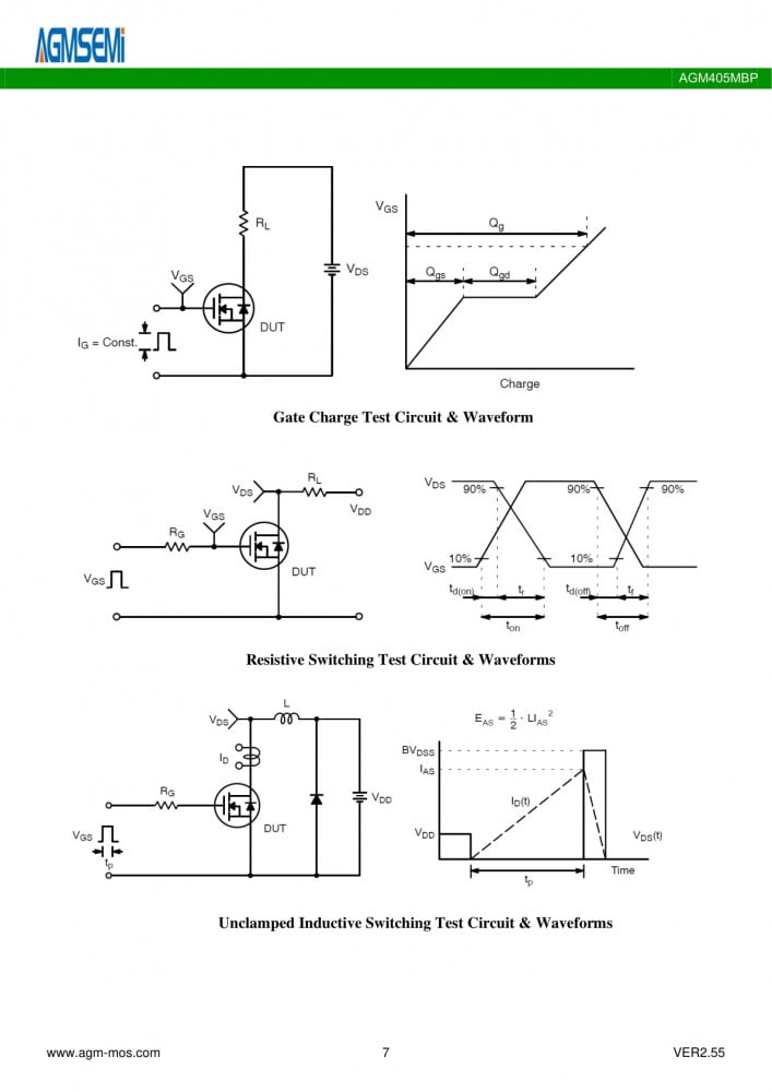 AGM405MBP datasheet page 7