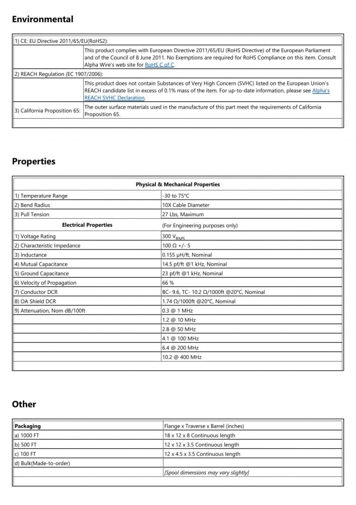 M4271 technical document page 2