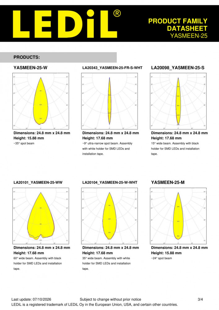 YASMEEN-25-FR-S technical document page 3