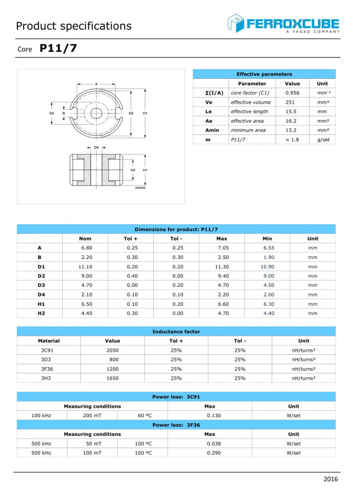 P11/7 technical document image, page 1