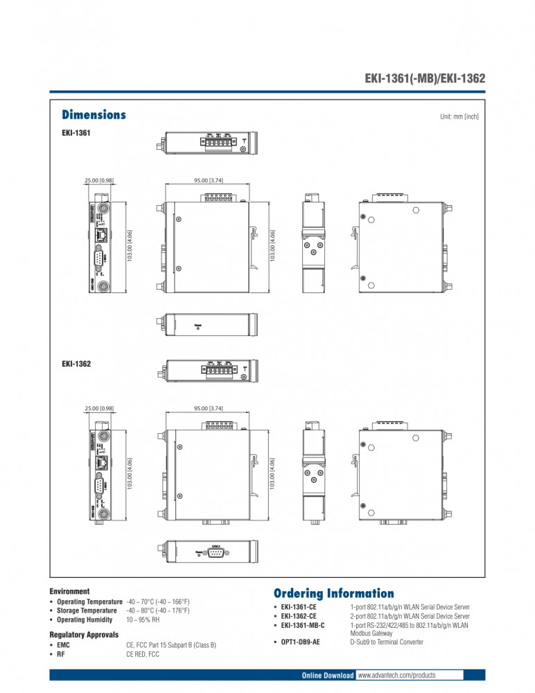 EKI-1361 technical document page 2