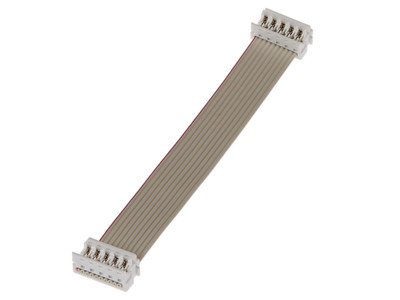 Picoflex PF-50 IDT-to-Picoflex PF-50 IDT Cable Assembly, 0.10m Length, Tin (Sn) Plating, 12 Circuits