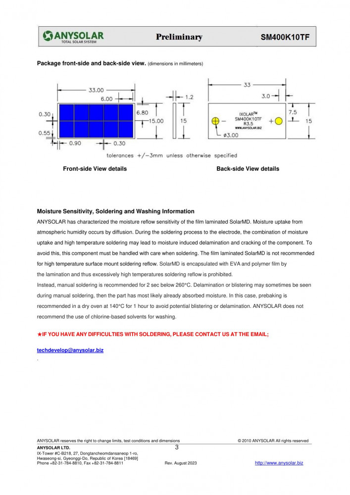 SM400K10TF datasheet page 3