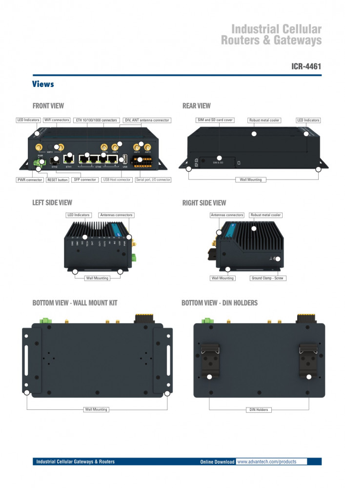 ICR-4461 product documentation page 4