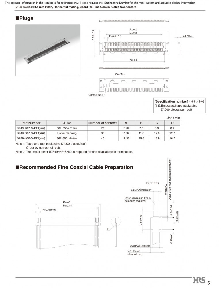 DF49 datasheet page 5
