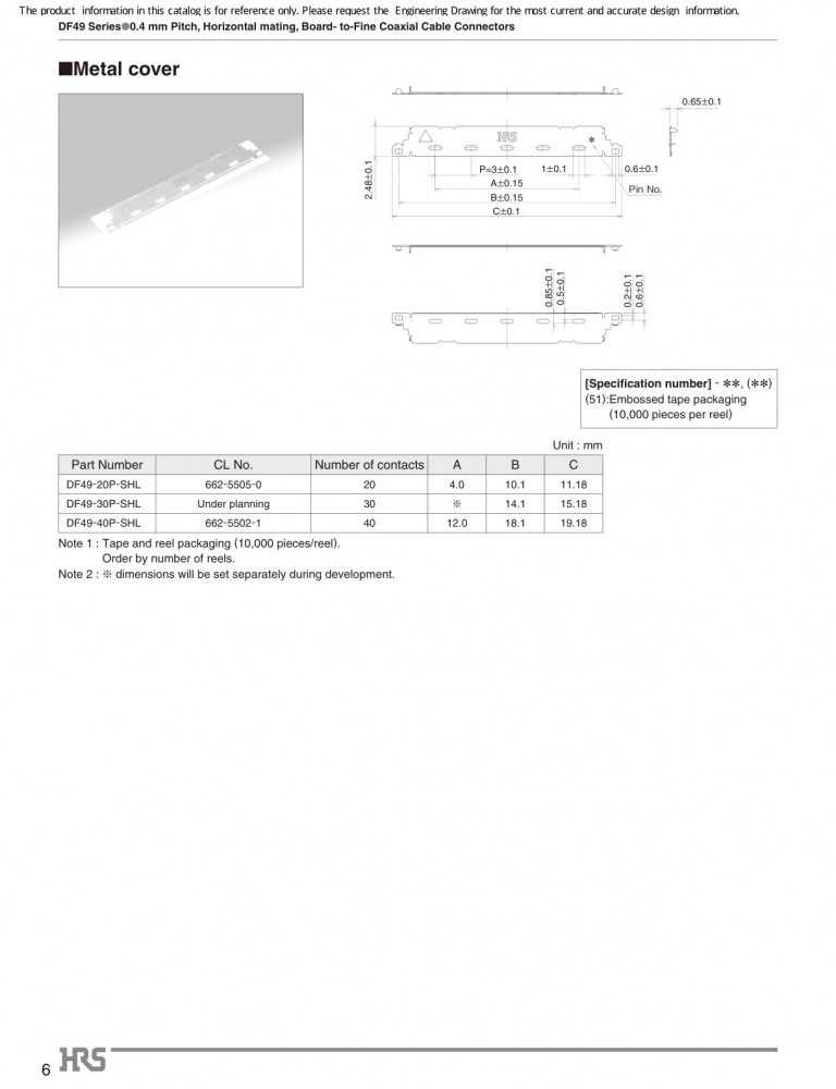 DF49 datasheet page 6