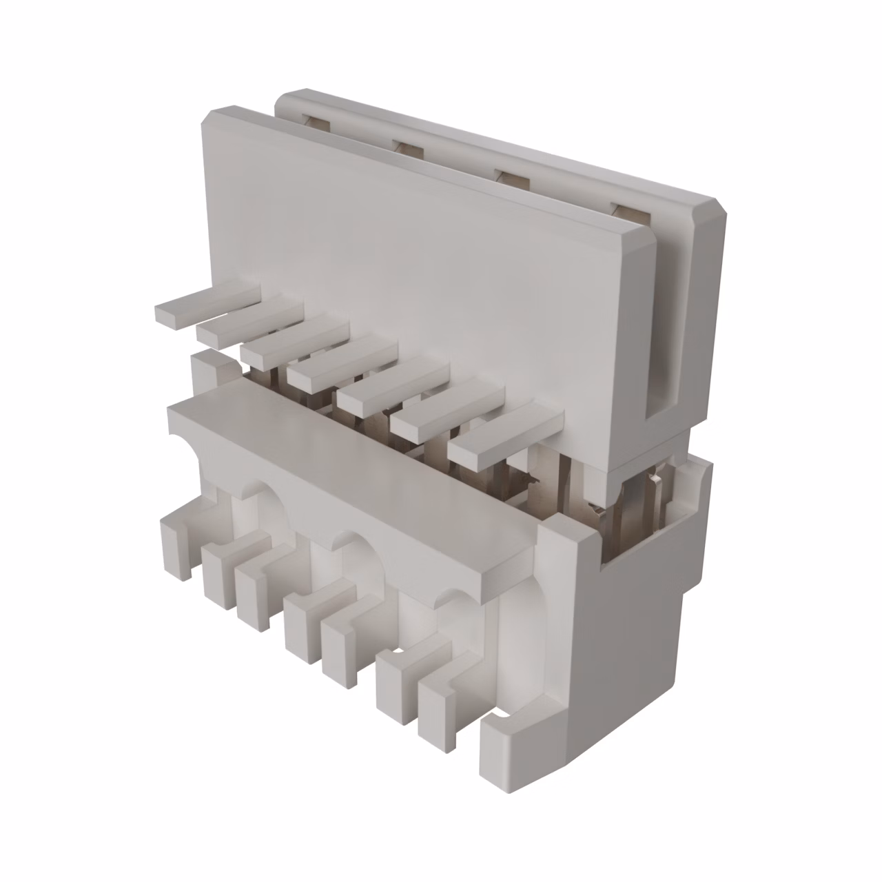Appli-Mate RAST Power IDT Housing, 5.00mm Pitch, Direct/Indirect, Female, 4 Circuits, All Code Keys Removed, Open End Walls for sale