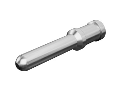 Heavy-Duty Turned Crimp Contact for 40A Modules, Male, Silver (Ag) Plated  Copper Alloy, 10.00mm² (7 AWG), 100 per Bag for sale