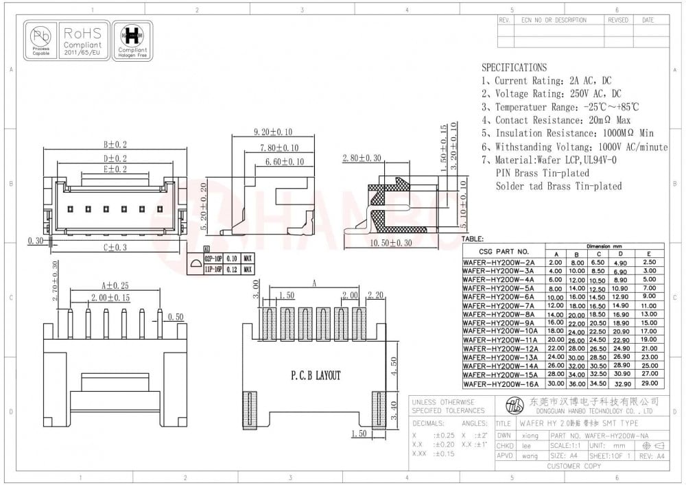 WAFER-HY200 series technical drawing page 5