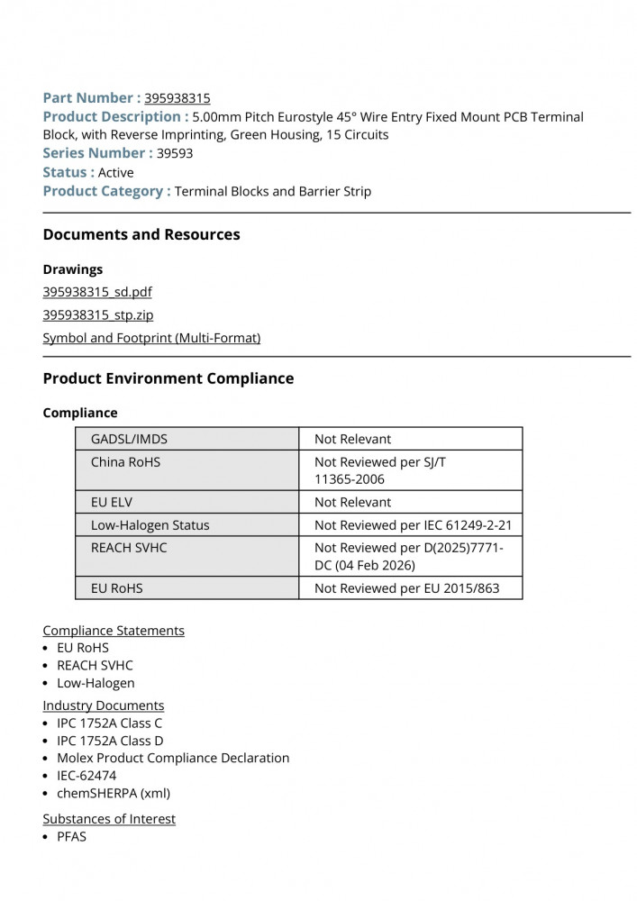 Technical document page 1