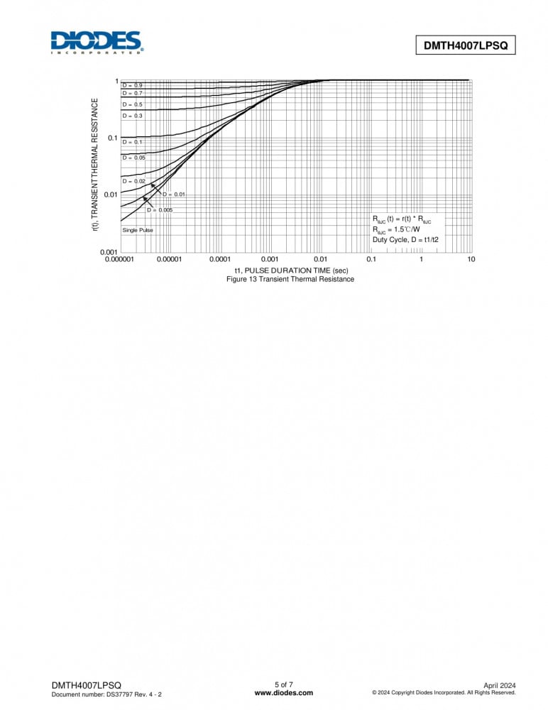 DMTH4007LPSQ-13 datasheet page 5