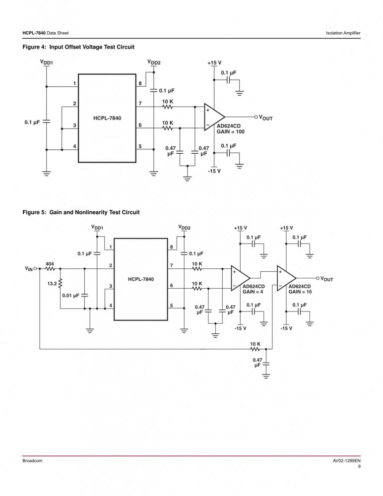 HCPL-7840 datasheet page 9