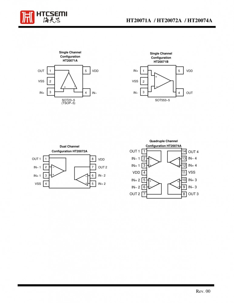 HT20074ARZ datasheet page 2