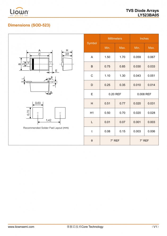 LY523BA05 datasheet page 5
