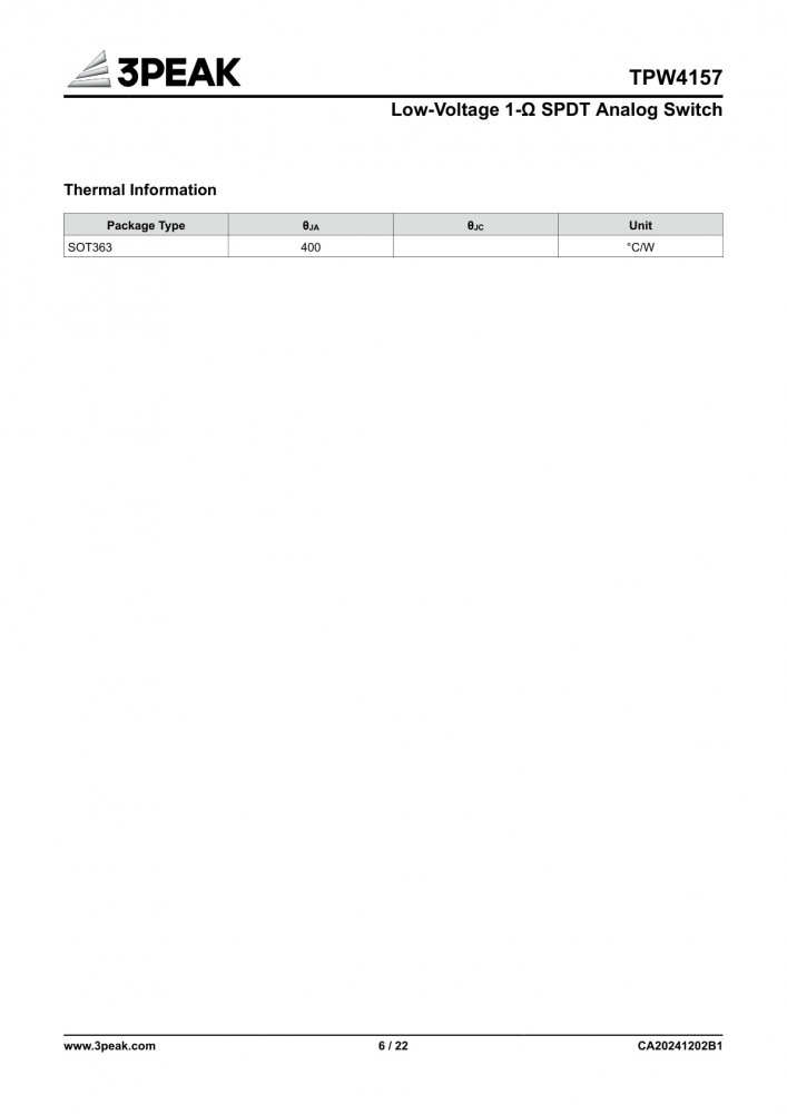 TPW4157 datasheet page 6