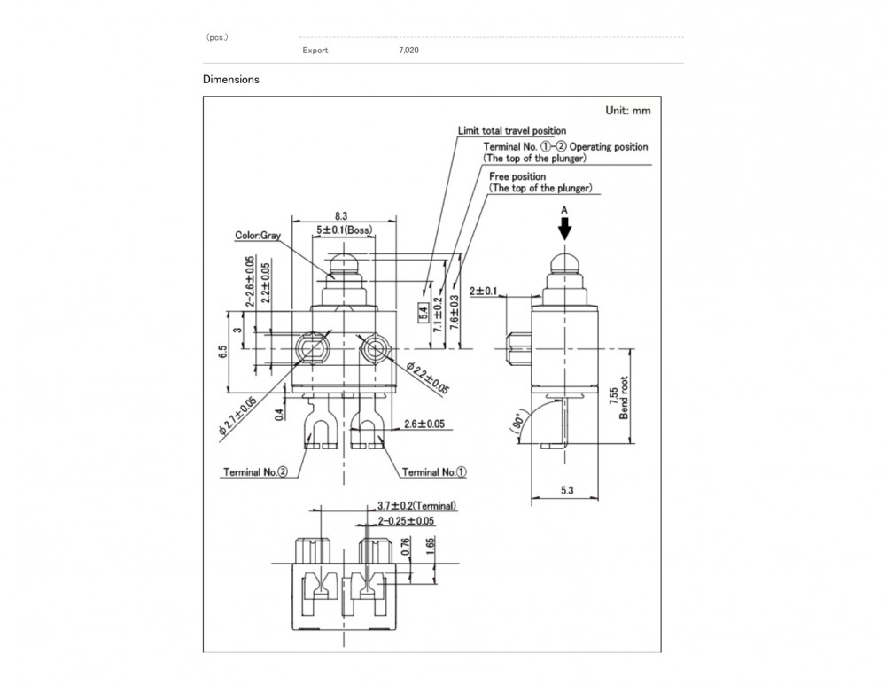SPVQ811502 technical document page 2