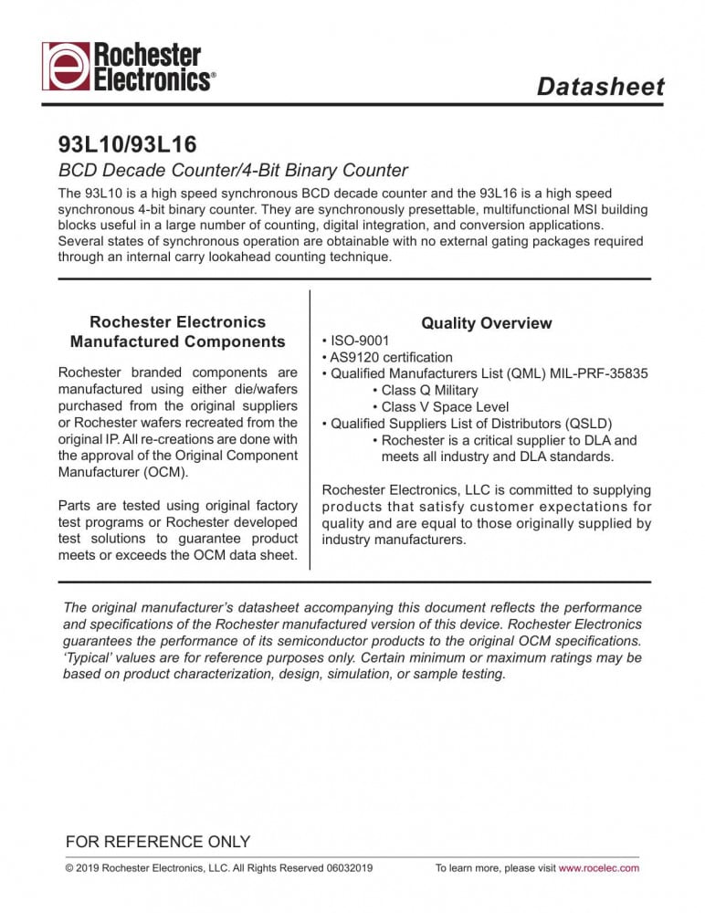 93L16DM datasheet page 2