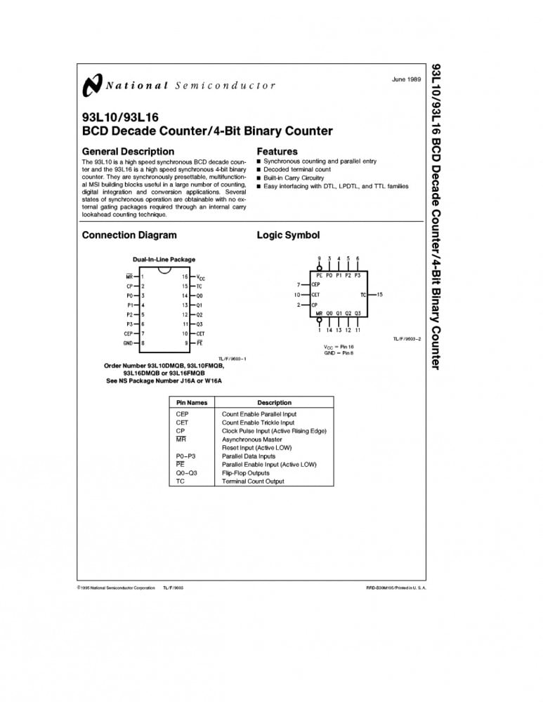 93L16DM datasheet page 3
