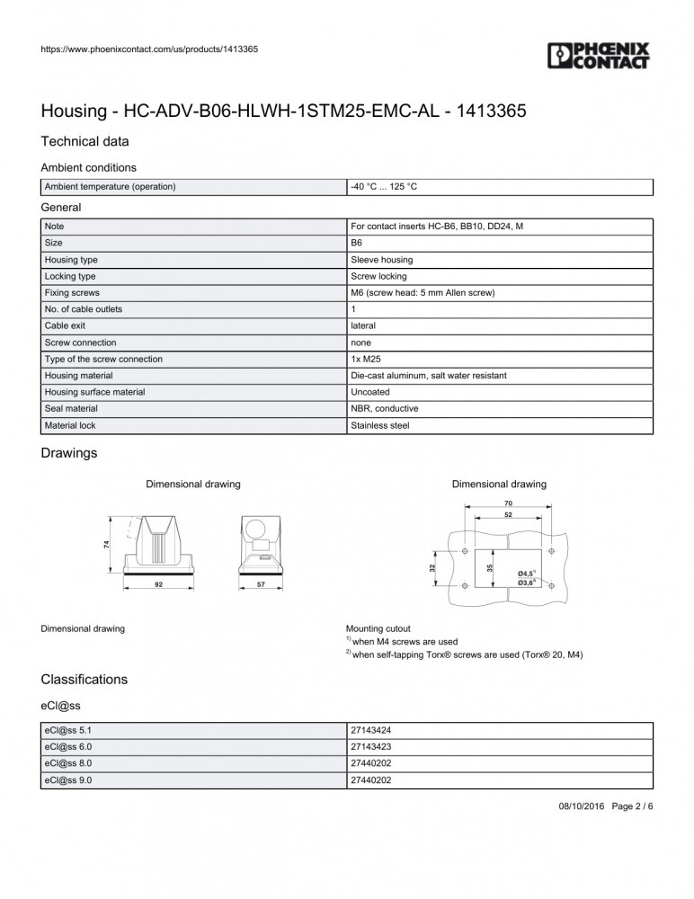 Phoenix Contact 1413365 product document page 2