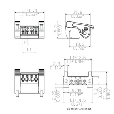 WEIDMULLER 1648450000 Header Plug Socket