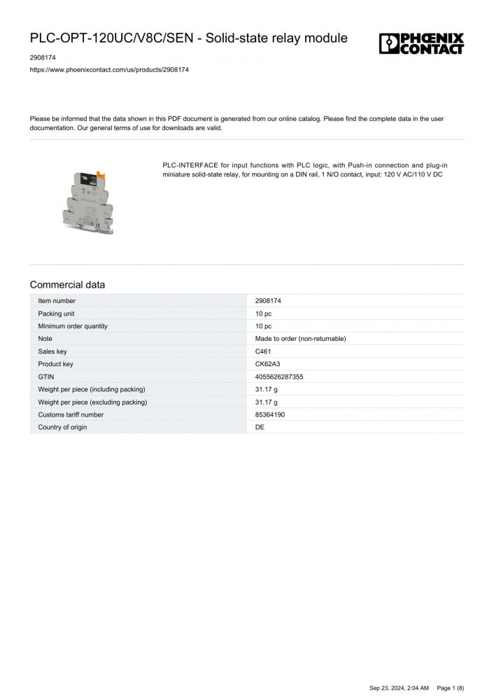 2908174 technical document page 1