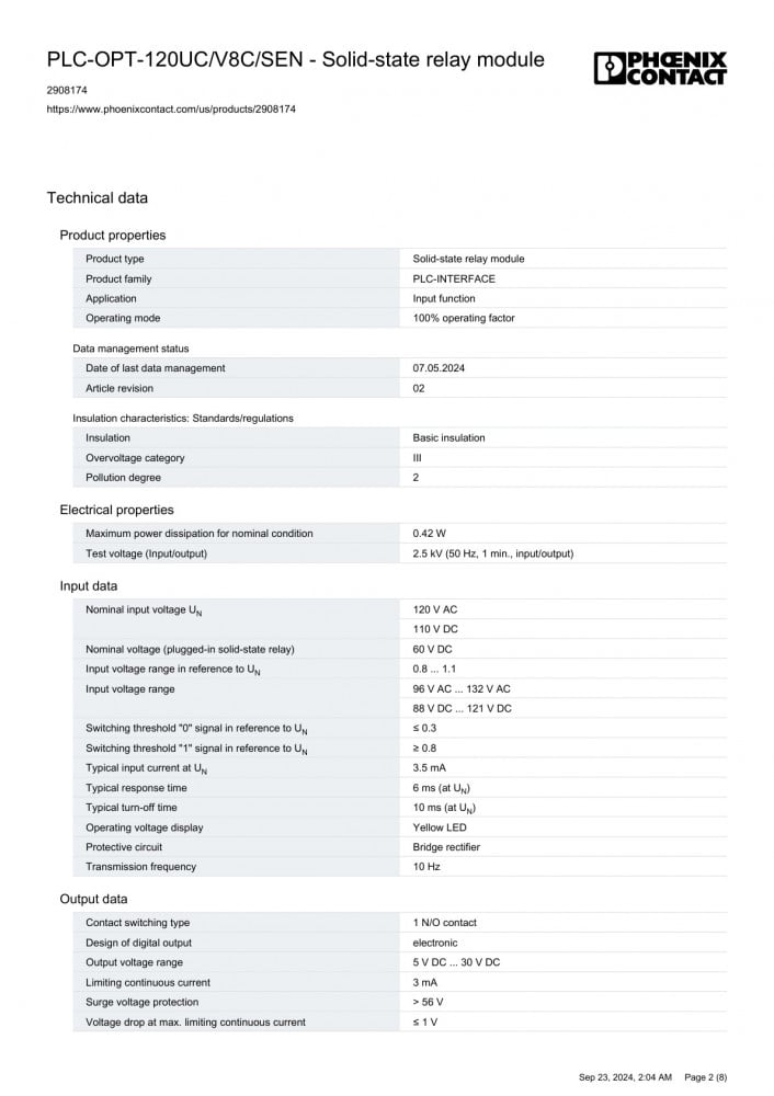 2908174 technical document page 2