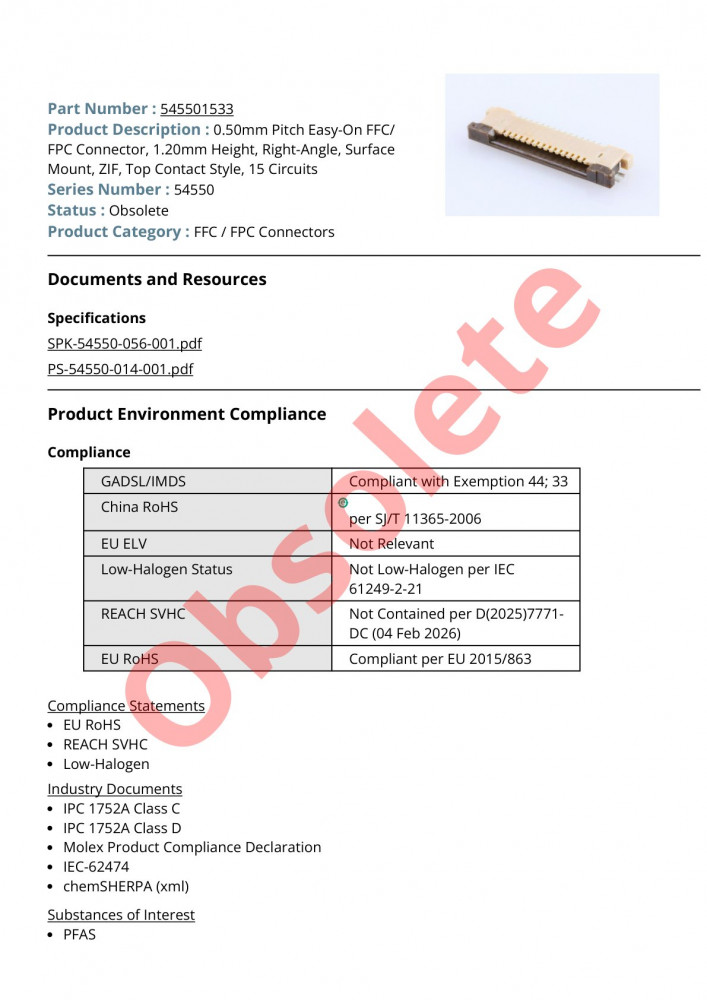 545501533 technical document image, page 1