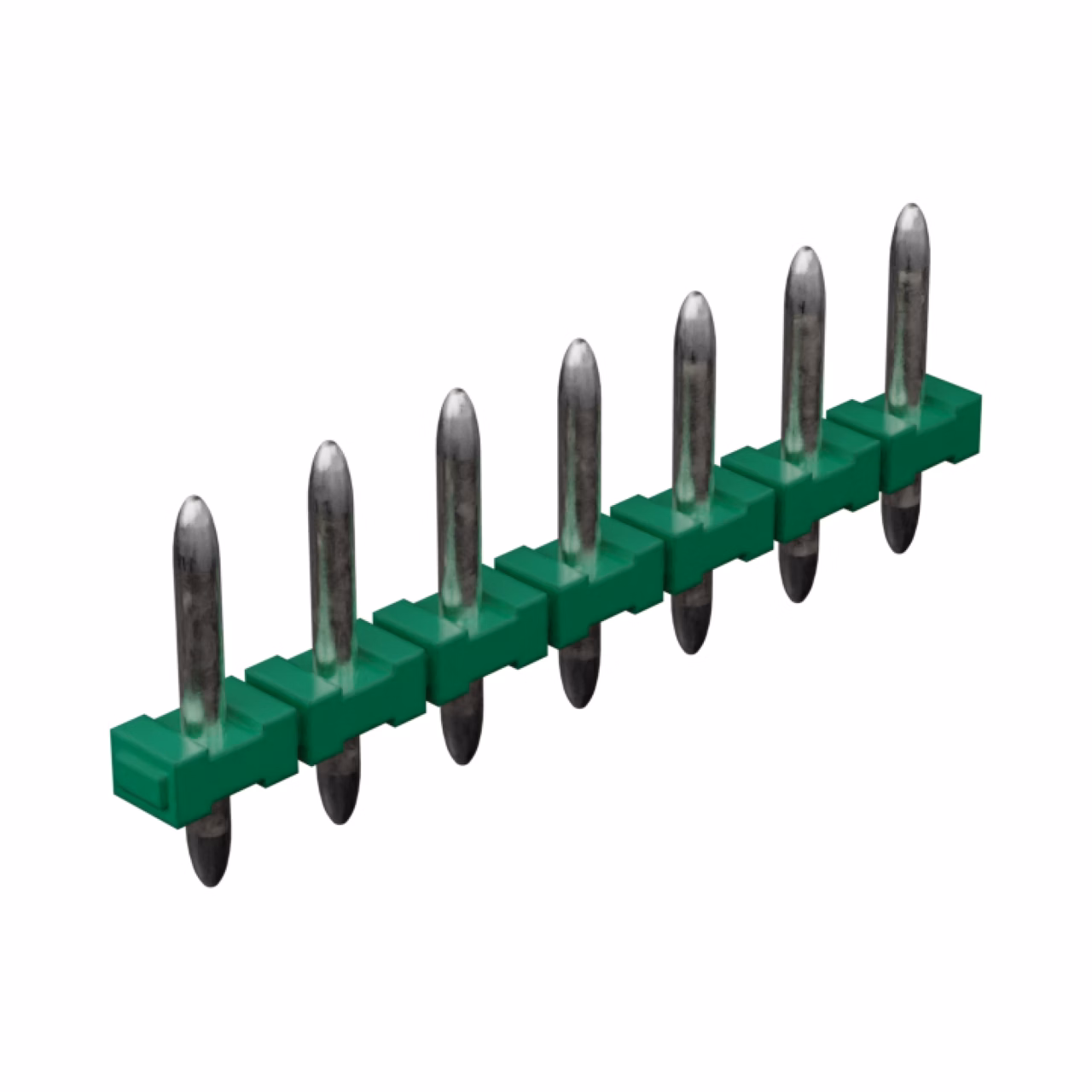3.50mm Pitch Eurostyle Vertical PCB Pin Header, Breakable, 7 Circuits