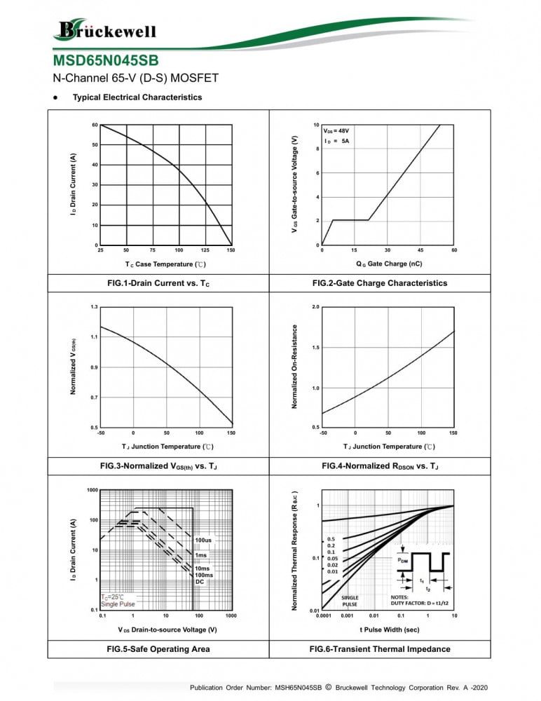 MSD65N045SB datasheet page 4