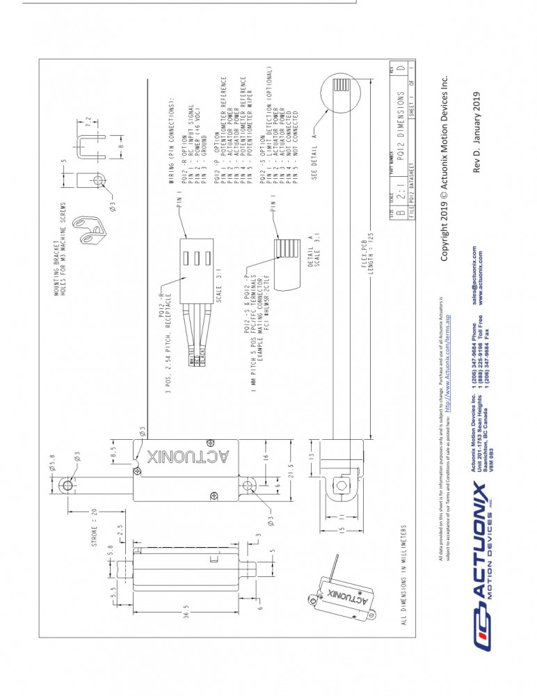 PQ12 datasheet page 3
