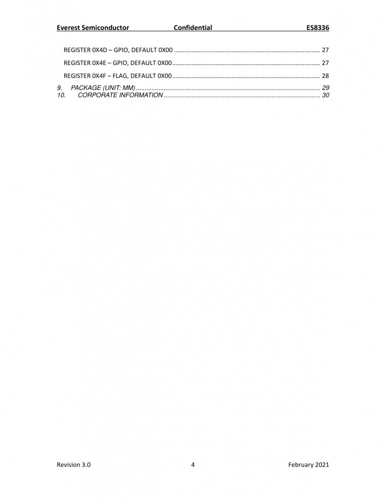 ES8336 datasheet page 4
