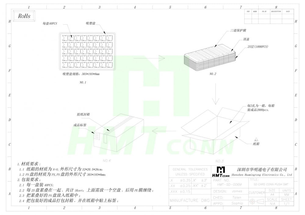 HMT-SD-006M technical document page 2
