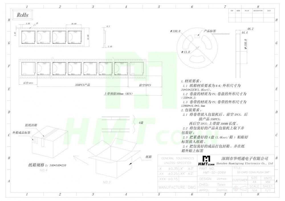 HMT-SD-006M technical document page 3