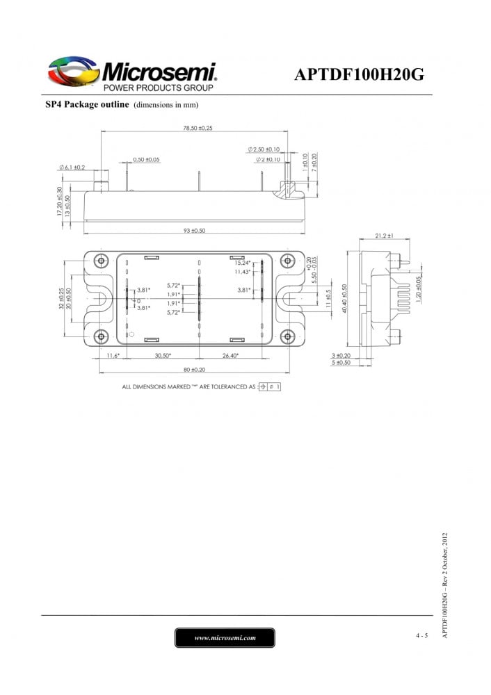 APTDF100H20G datasheet page 4