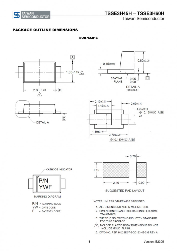 TSSE3H60H technical document page 4