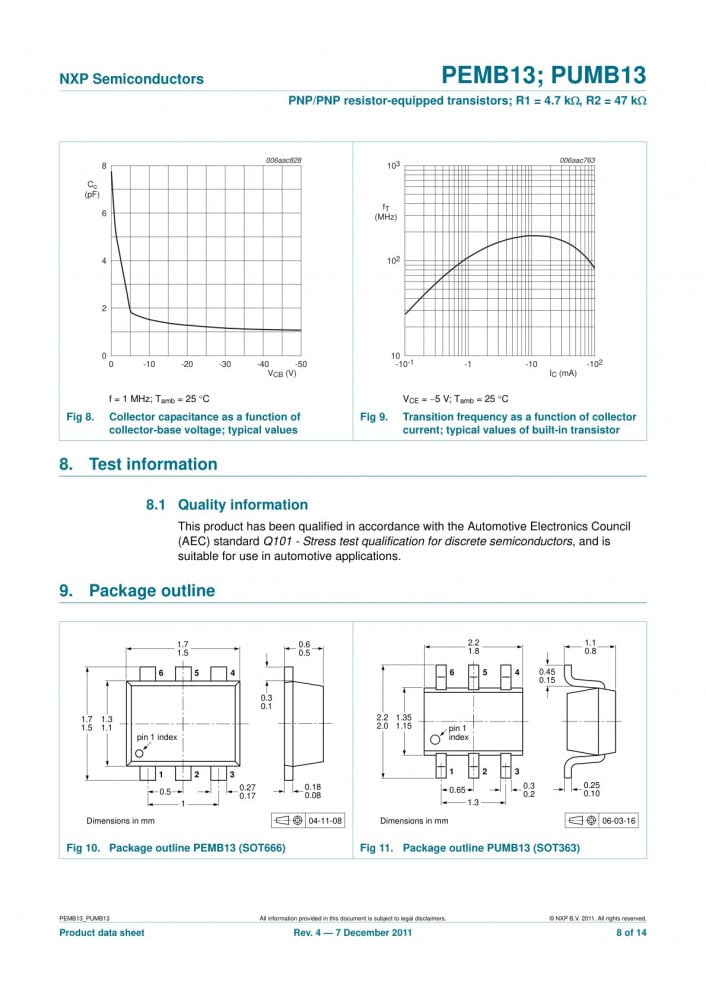 PEMB13 datasheet page 9