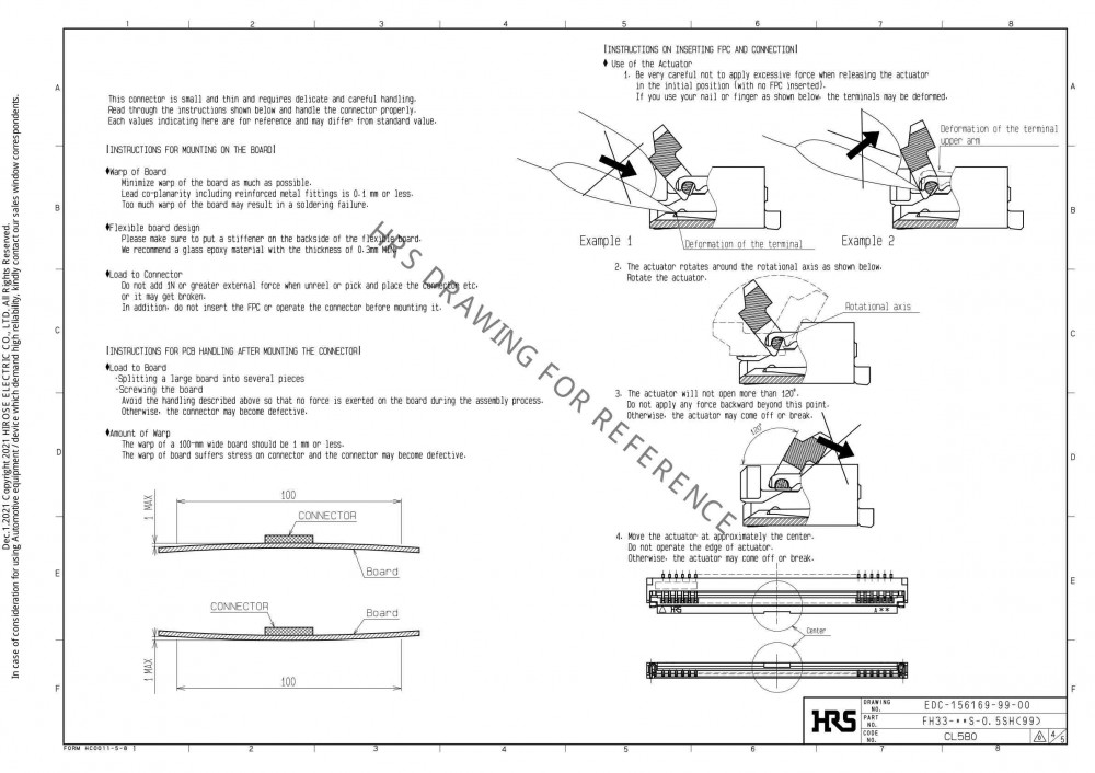 HRS FH33 series drawing page 4