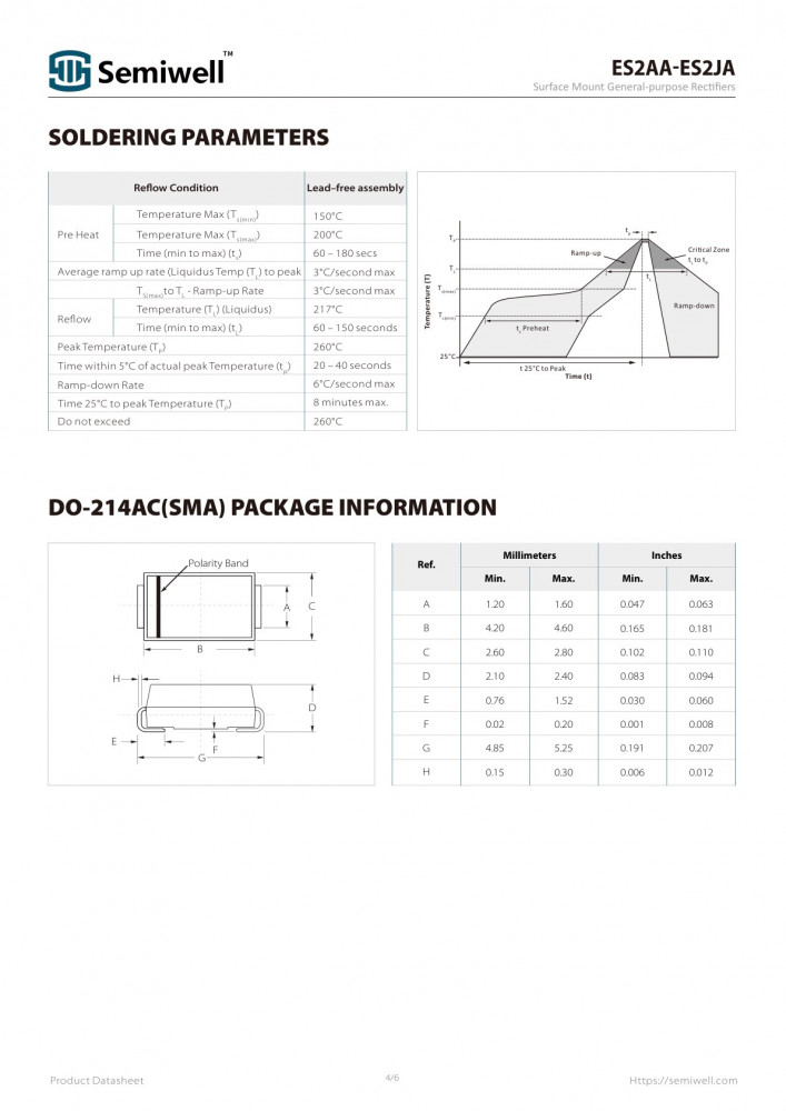 ES2JA datasheet page 4