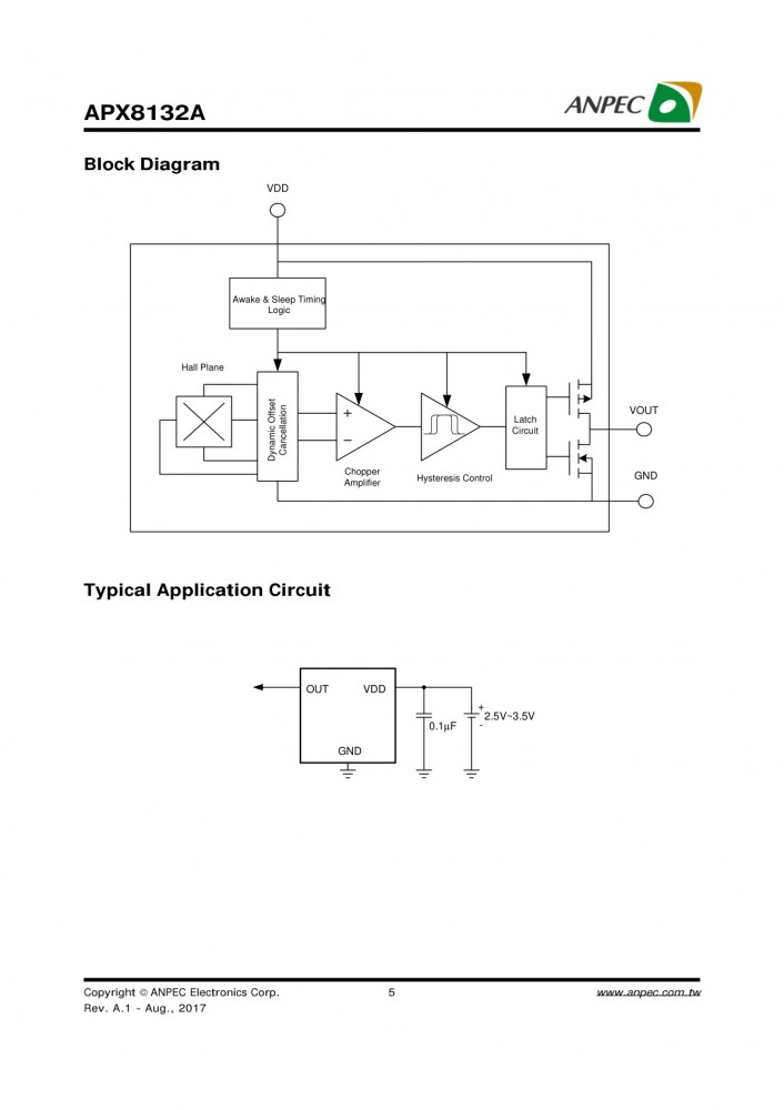 APX8132A datasheet page 5